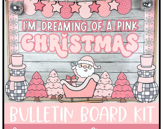Christmas Bulletin Board Kit | Classroom Decor | Retro - Etsy Canada