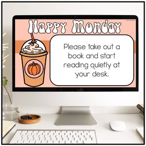 Fall Daily Google Slides and Powerpoint Templates With Timers, Autumn ...