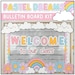 Back to School Bulletin Board, Retro Groovy Bulletin Board, Disco ...