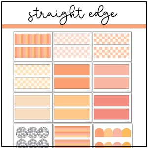 Disco Floral Bulletin Board Borders, Daisy, Retro Classroom Decor - Etsy