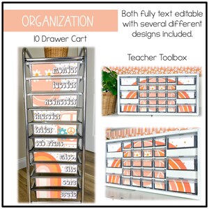 Boho Retro Classroom Decor Bundle | Editable | Groovy | Daisy | Rainbow ...