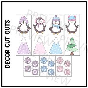 Winter Bulletin Board Kit | Classroom Decor | January Classroom Decor ...