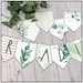 Eucalyptus and Gold Banner | Bunting | Bulletin Board | Botanical ...