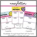 Happy Brights Classroom Newsletter, Template, Bright Classroom Decor - Etsy