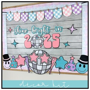 New Years Classroom Decor Bundle, Bulletin Board, Posters, Classroom ...
