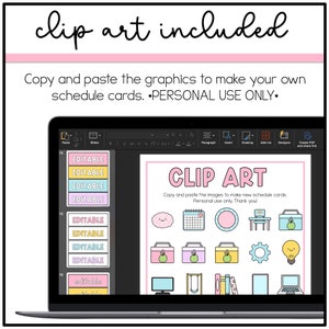 Pastel Classroom Schedule, Editable Template, Classroom Management ...