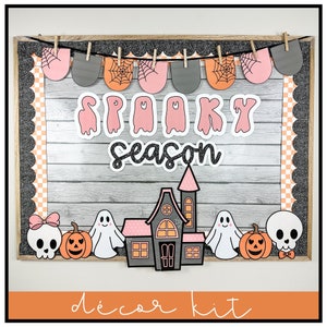 Halloween Classroom Decor Bundle, Bulletin Board, Posters, Classroom ...
