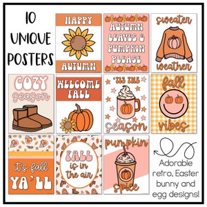 Fall Classroom Posters, Classroom Decor - Etsy Canada