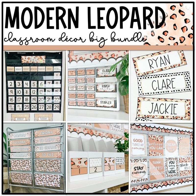 Boho Classroom Decor - Etsy