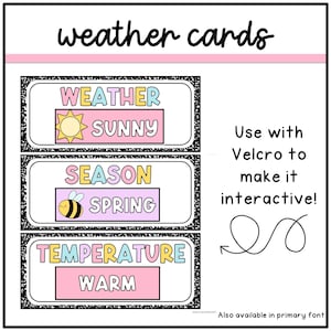 Classroom Calendar Display | Pocket Chart | Composition Notebook ...