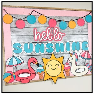 Summer Bulletin Board Kit, Classroom Decor, End of the Year - Etsy