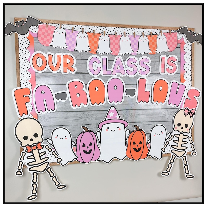 Halloween Bulletin Board Kit | Bulletin Board Kit | October Bulletin ...