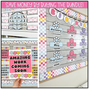 Happy Brights Classroom Decor Bundle, Editable, Classroom Theme, Bright ...