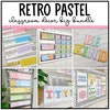 Retro Pastel Meet the Teacher | Teacher Introduction Letter - Etsy