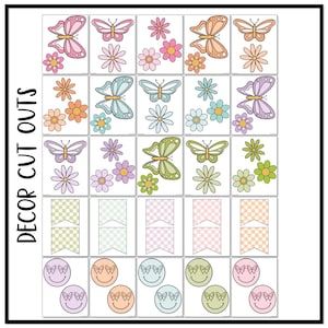 Spring Bulletin Board, Printable Spring Classroom Decor, Butterfly ...