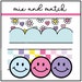 Happy Brights Bulletin Board Borders, Smile Face Daisy, Bright ...