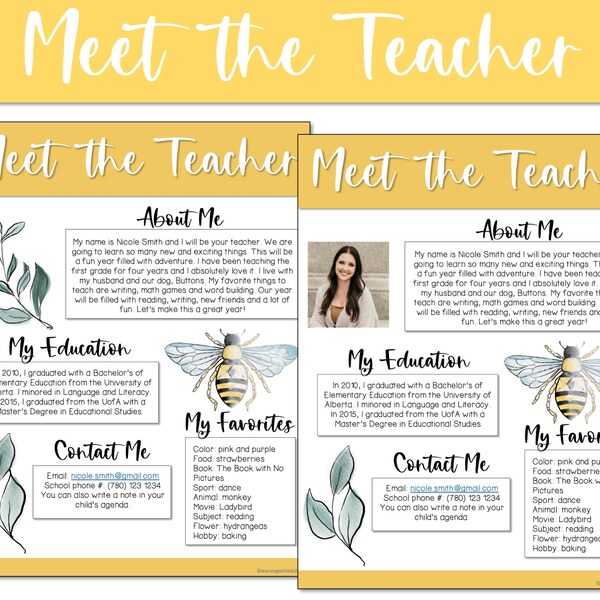 Bee Themed Classroom - Etsy