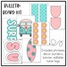 Summer Bulletin Board Kit Classroom Decor Retro Countdown to Summer - Etsy