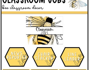 Printable Bee Theme Classroom Rules Poster for Bulletin Board Fun ...