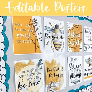 BEE AND BOTANICAL Posters Growth Mindset Bee Eucalyptus - Etsy