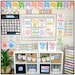 Retro Pastel Classroom Decor Bundle | Editable - Etsy