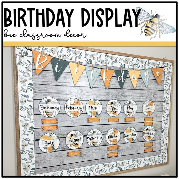 Bee Bulletin Board - Etsy