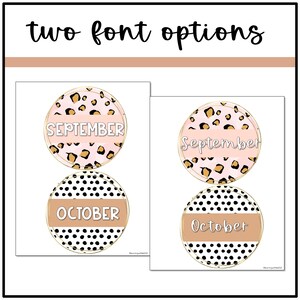 MODERN LEOPARD Birthday Display Cheetah Classroom Decor | Etsy