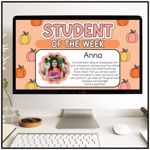 Fall Classroom Slides | Powerpoint and Google Slides | Fall Decor ...