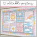 Pastel Dreams Classroom Decor Posters Growth Mindset - Etsy
