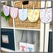 Retro Pastel Banner | Bunting | Bulletin Board | Smile Classroom Decor ...