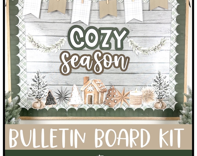 Winter Bulletin Board Kit | Classroom Decor | January Classroom Decor ...