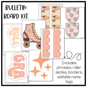 Back to School Bulletin Board, Retro Groovy Bulletin Board, Disco ...