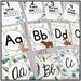 Eucalyptus and Gold Alphabet Posters | Botanical Classroom Decor ...