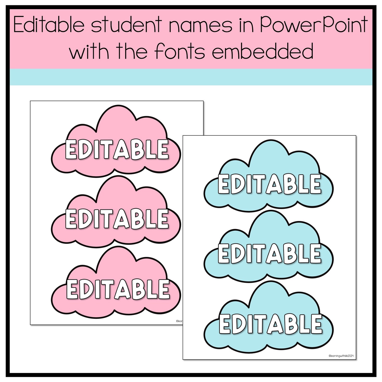 Back to School Bulletin Board | Pastel Classroom Decor| Rainbow | Cloud ...