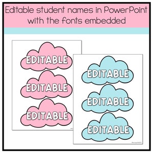 Back to School Bulletin Board | Pastel Classroom Decor| Rainbow | Cloud ...