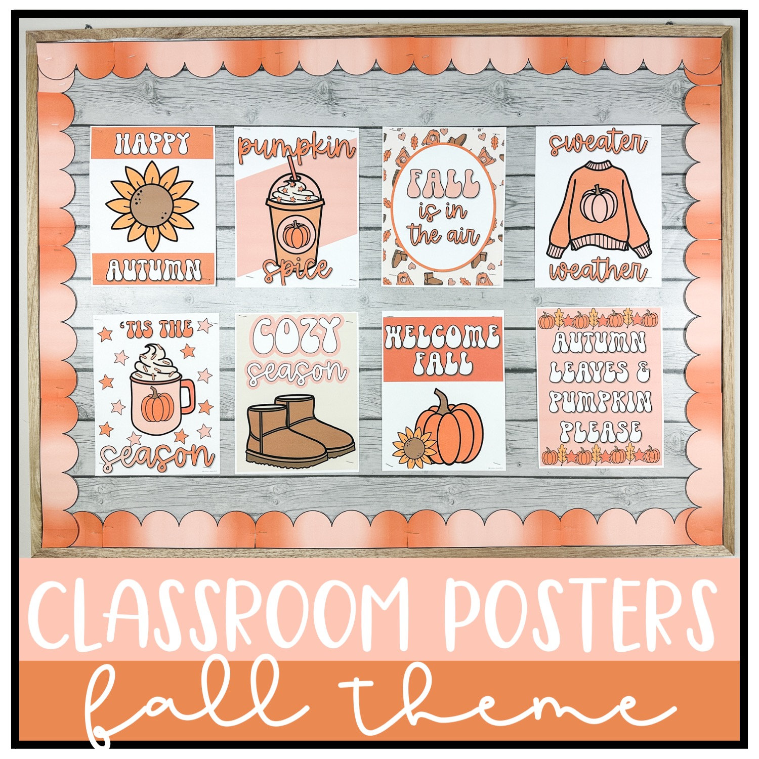 Fall Classroom Posters, Classroom Decor - Etsy