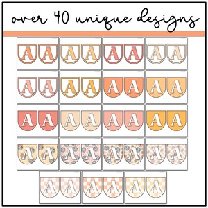 Disco Flora Banner, Bunting, Bulletin Board, Retro Groovy Classroom ...