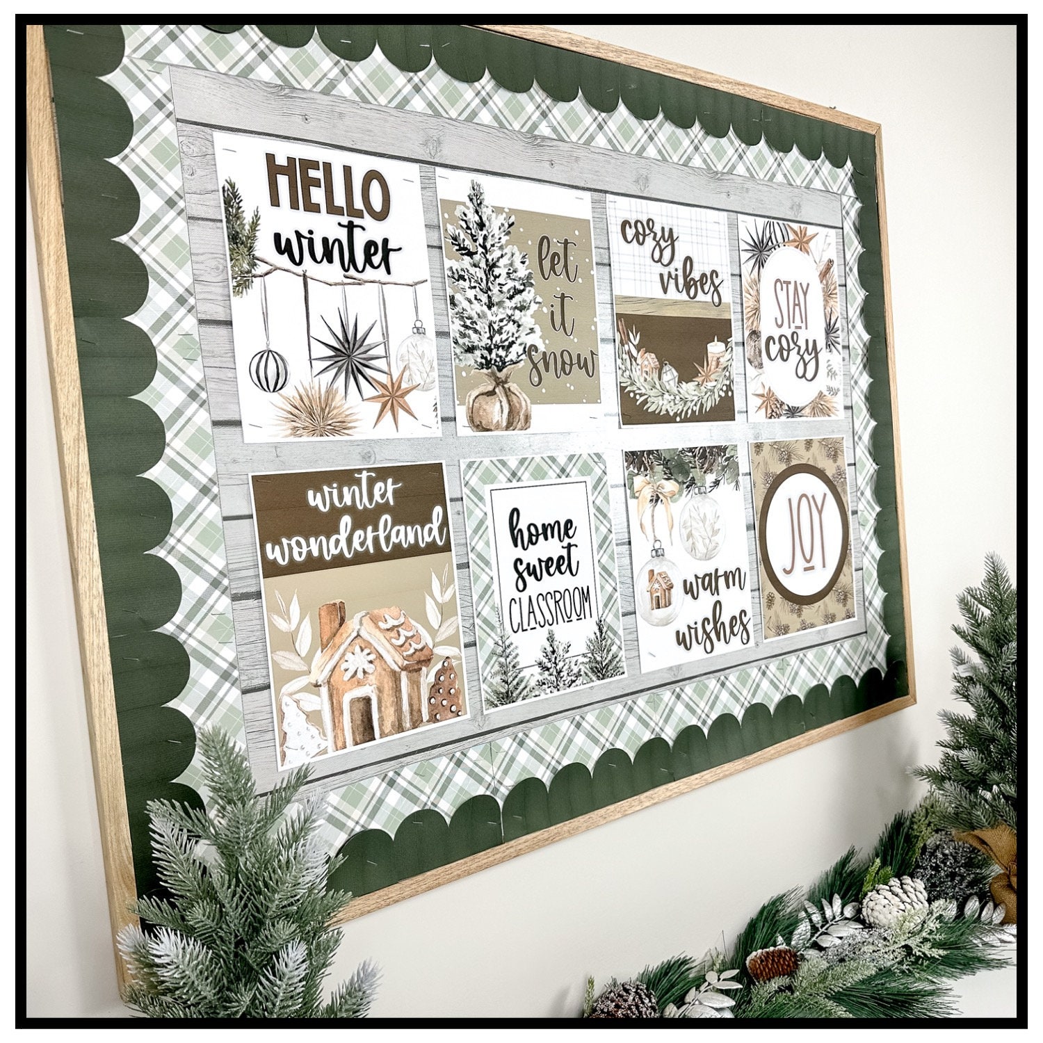 Christmas Classroom Posters | Classroom Decor | Neutral - Etsy
