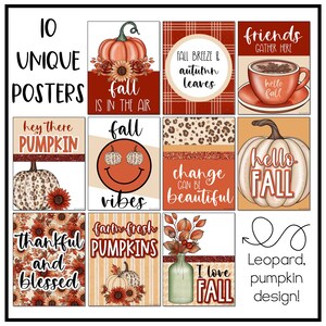 Fall Classroom Posters | Classroom Decor | Retro - Etsy Canada