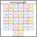 Pastel Dreams Alphabet Posters | Calm Classroom Decor - Etsy