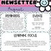 Happy Brights Classroom Newsletter, Template, Bright Classroom Decor - Etsy
