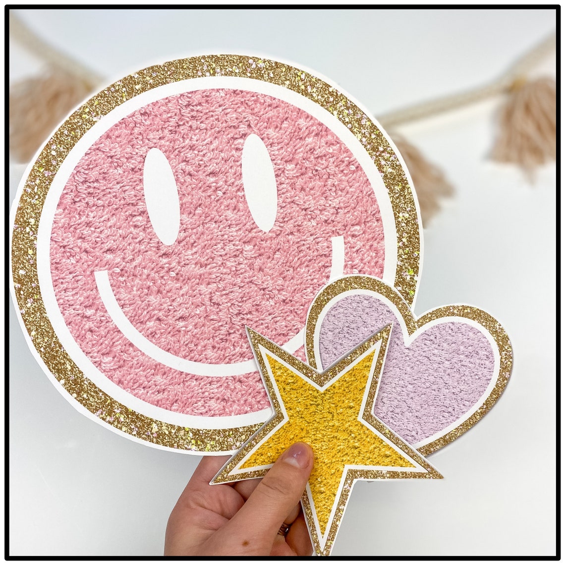 Retro Pastel Bulletin Board Letters | Smile Patches - Etsy