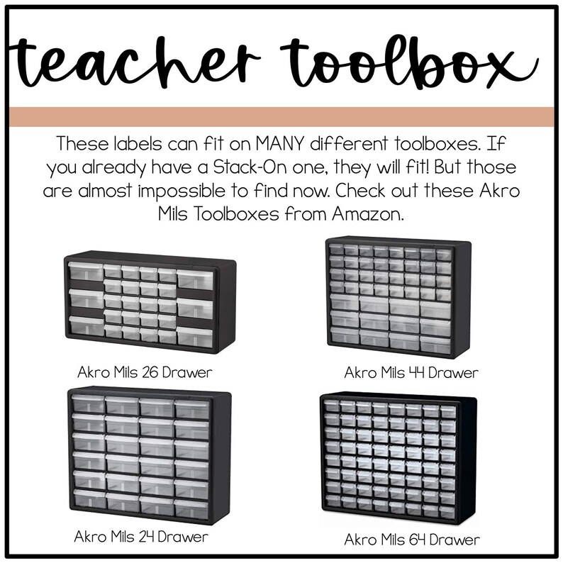 Modern Leopard Teacher Toolbox Labels, Cheetah Classroom Decor ...