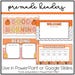 Fall Classroom Slides | Powerpoint and Google Slides | Fall Decor ...