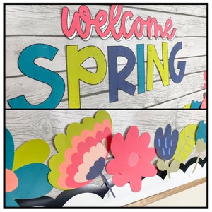 Spring Bulletin Board Kit | Classroom Decor - Etsy