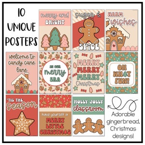 Christmas Classroom Posters, Classroom Decor - Etsy
