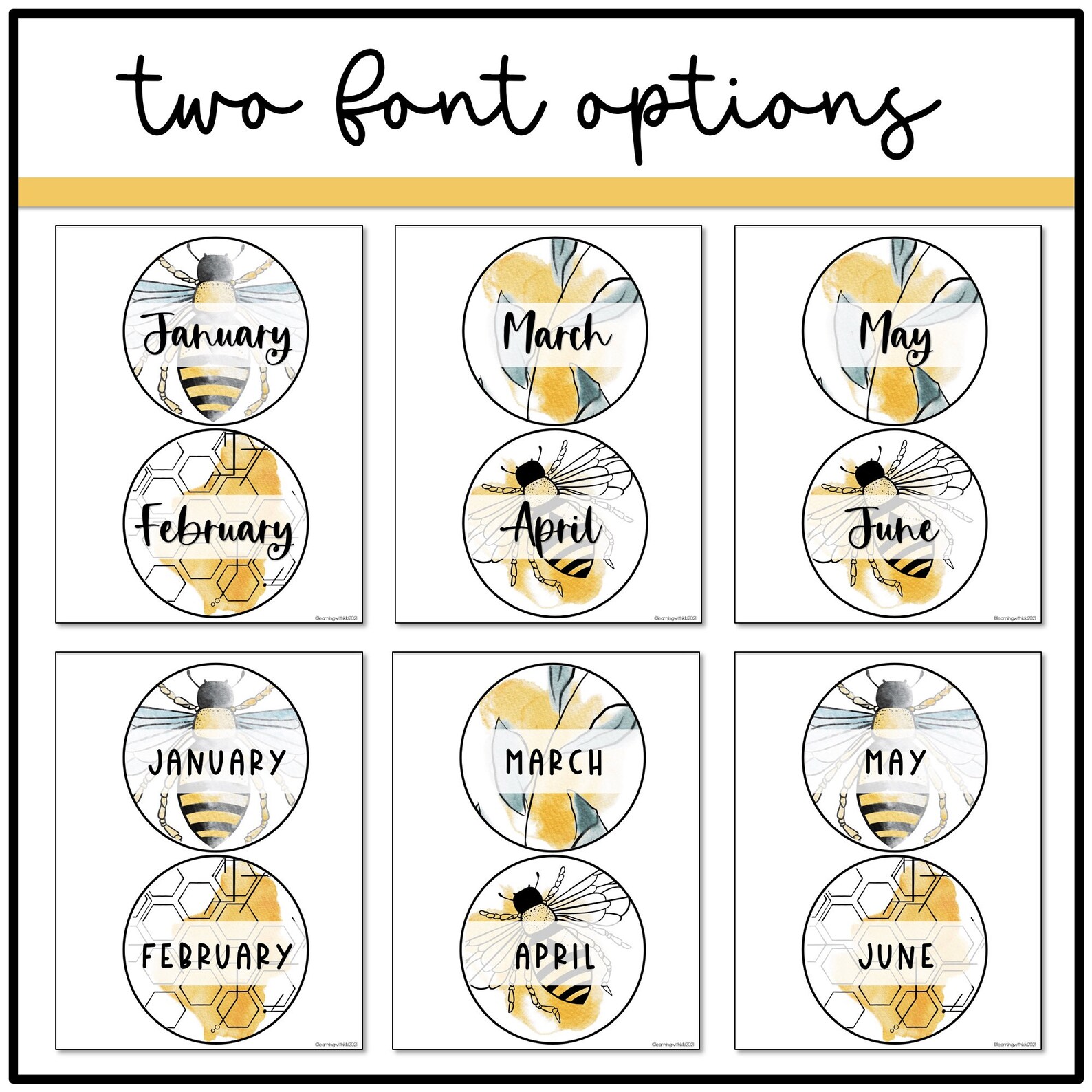 Bee Birthday Display | Bulletin Board | Bee Eucalyptus Classroom Decor ...