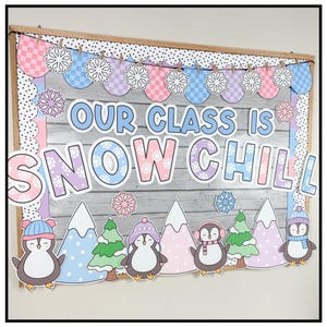 Winter Bulletin Board Kit | Classroom Decor | January Classroom Decor ...