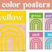 BOHO NEUTRALS Alphabet Posters Boho Rainbow Classroom Decor - Etsy