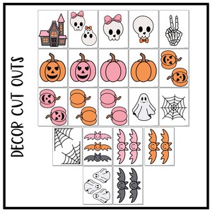 Halloween Bulletin Board Kit, Classroom Decor - Etsy
